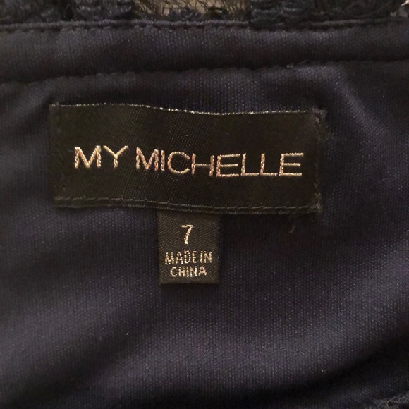 My Michelle | Dresses | My Michelle Navy Blue Formal Dress | Poshmark